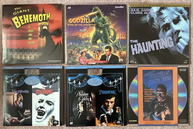 Horror / Monster LaserDisc movies - Vincent Price Boris Karloff | CDs ...