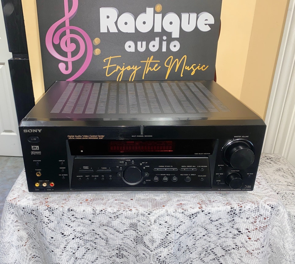 Sony STR-DE975 550 Watt 5.1 AVR with Phono, Dual Zone | Stereo Systems ...