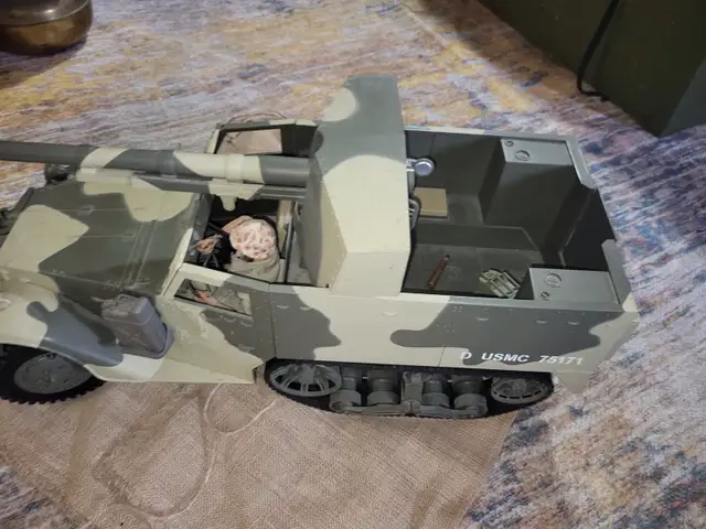 WW2. WWII. 1/6 scale half track US tank destroyer. very mint | Arts ...