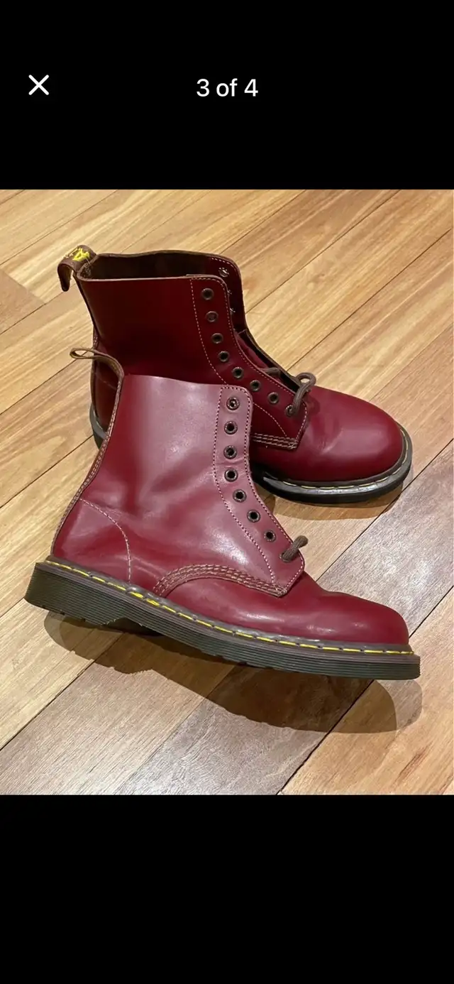 Dr martens 1460 ox blood quilon England men’s 8 like new | Men's Shoes ...