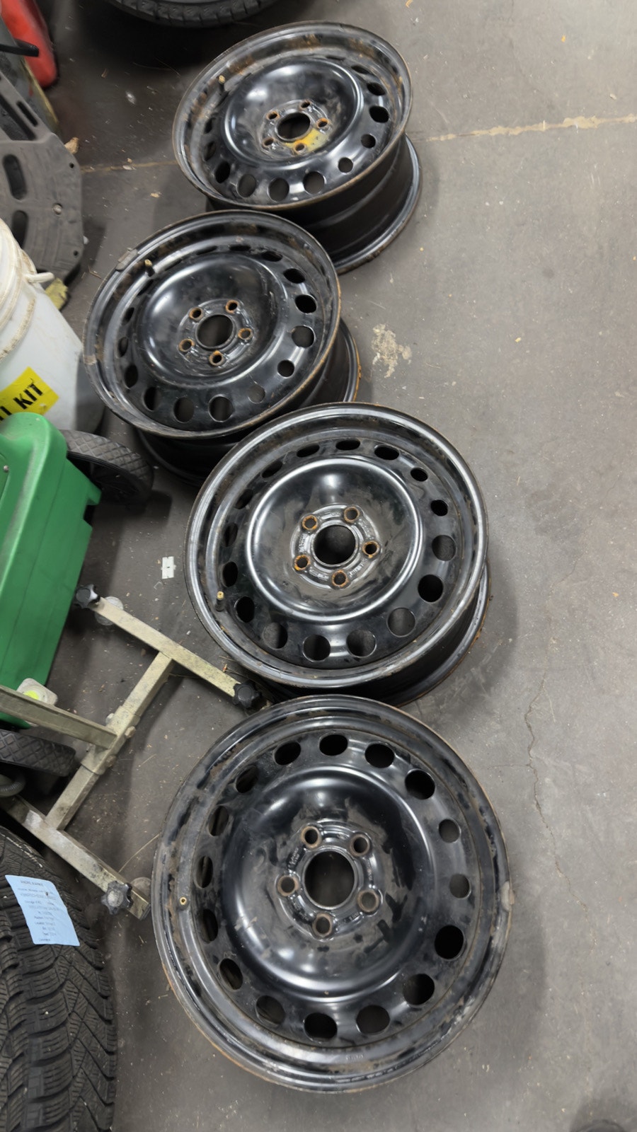 17 inch steel rims for sale with tpms sensors | Tires & Rims | City of ...