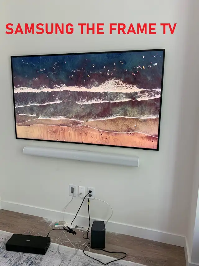 SAMSUNG THE FRAME TV professional Installation | Video & TV Accessories ...