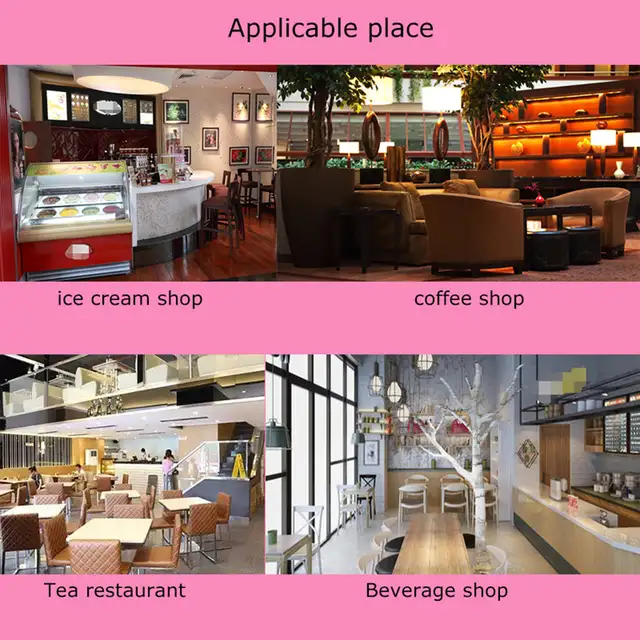 12 Pan Hard Ice Cream Refrigerator Gelato Showcase Cabinet210041 ...