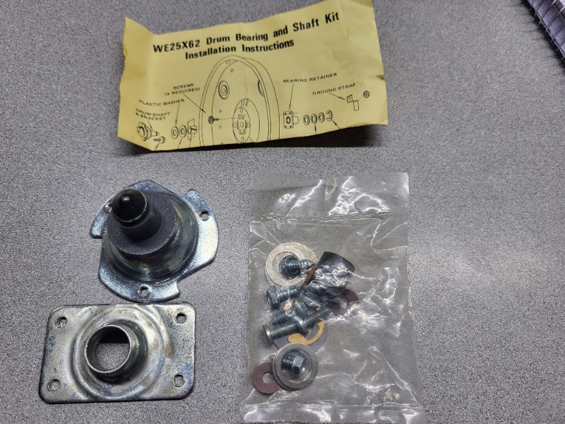 Kit de roulement à tambour arrière de sécheuse NEUF NEW WE25M40 | Autre ...