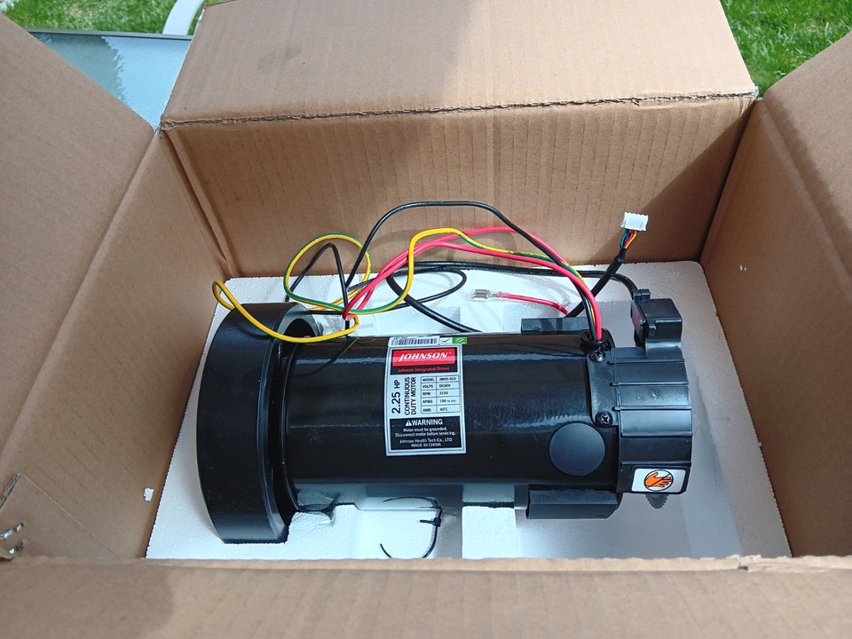 "BRAND NEW" Johnson Continuous Duty Motor for Treadmill | Exercise ...