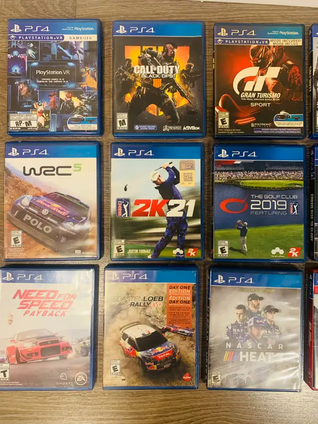 Assorted list of PS4 games | Sony Playstation 4 | Oshawa / Durham Region | Free local ...