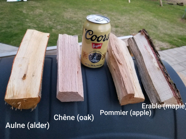 Chunk Buchettes Bois Fumoir Bbq Hickory Pommier Chêne Cerisier Bbq Et Cuisine En Plein Air