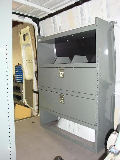 Van Shelving packages for Sprinter, ProMaster, Ford Transit, Nis ...