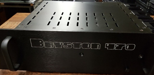 SINGLE BRYSTON 470 MONO POWER AMPLIFIER | Stereo Systems & Home Theatre ...