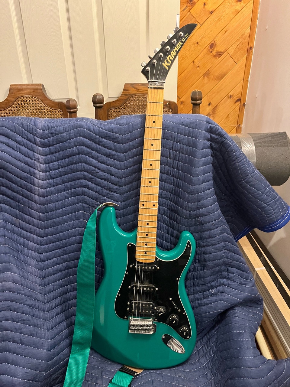 NEVER USED! Early 1980s Kramer XL3 HSS Electric Guitar with Gree ...