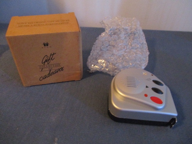 VINTAGE AVON VOICE RECORDING TAPE MEASURE-2002-ORIGINAL PACKAGE | Arts ...
