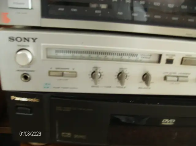 Sony TA-F55 Integrated Amp w/spare parts unit and ST-JX11 Tuner ...