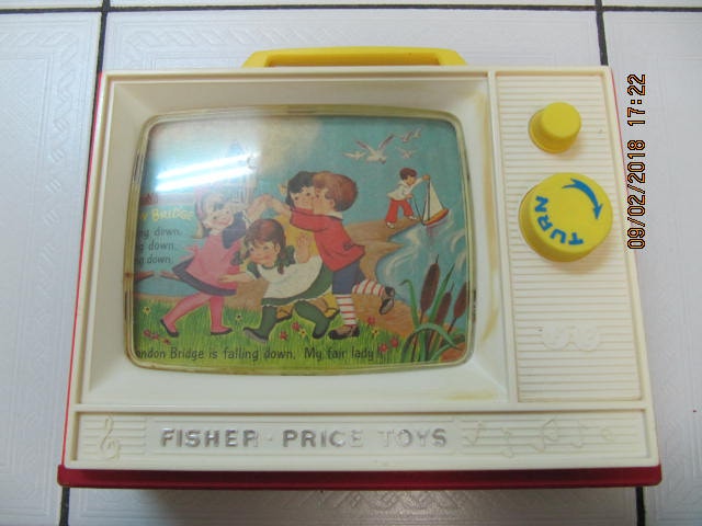 Vintage Classic Fisher Price Two Tune TV Made In USA Circa 1966 | Arts ...