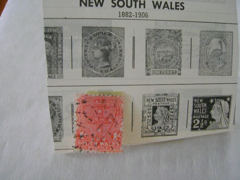 NEW SOUTH WALES 1897 USED STAMP SCOTT #98 | Arts & Collectibles ...