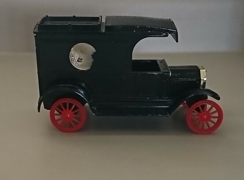 Vintage Metal 1913 Ford Model T Bell Telephone Van Piggy Bank | Arts ...