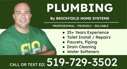 Plumber 519-729-3502 Friendly Professional Plumbing. 25 yrs Exp ...