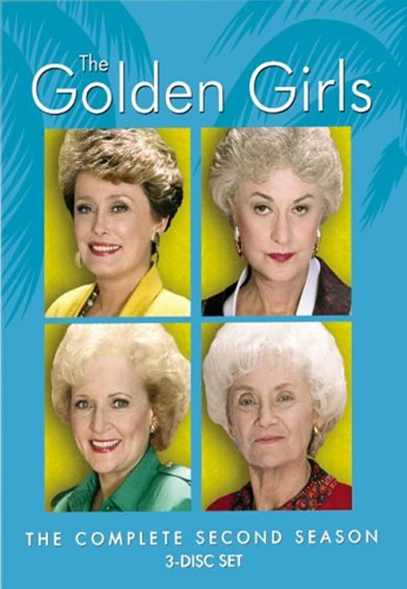 THE GOLDEN GIRLS 3 DVD BOX SET Complete Season Two Television | CDs ...