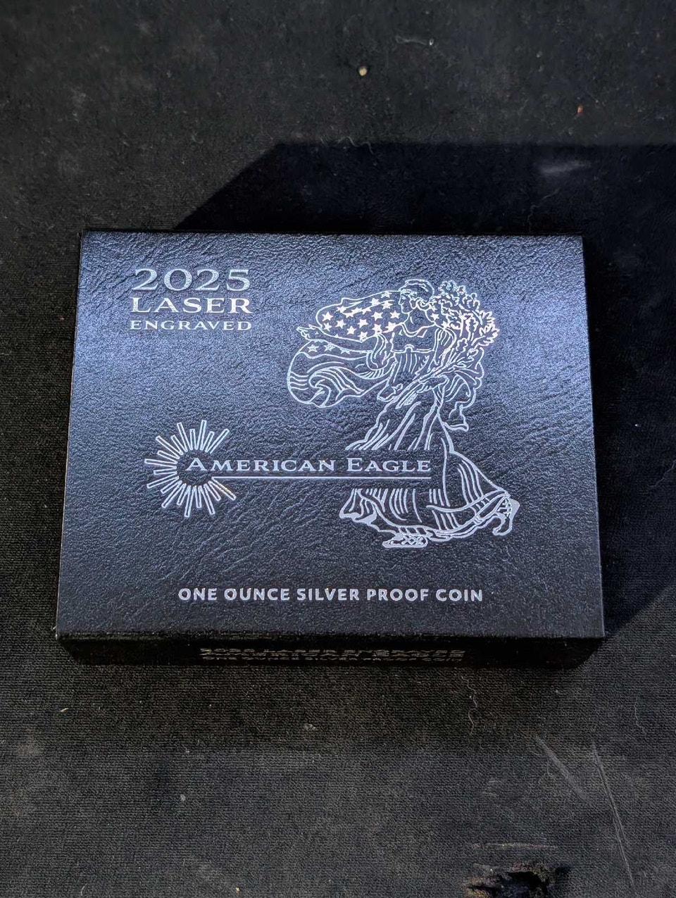 2025 Laser Engraved American Eagle One Ounce Silver Proof Coin | Arts ...