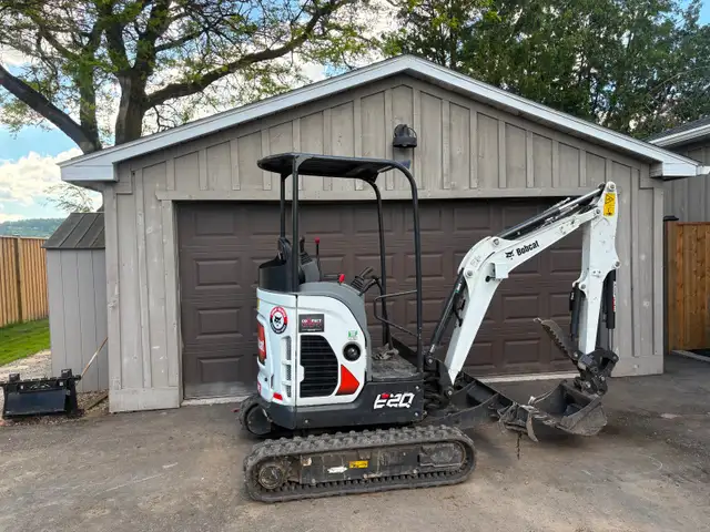 BOBCAT E20 MINI EXCAVATOR FOR RENT | Heavy Equipment | Oakville ...