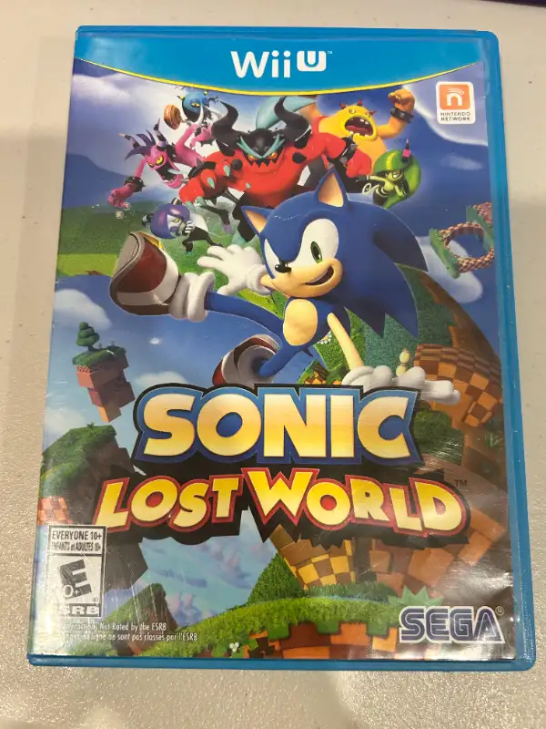 Nintendo Wii U: Sonic-Lost World | Nintendo Wii U | Windsor Region ...