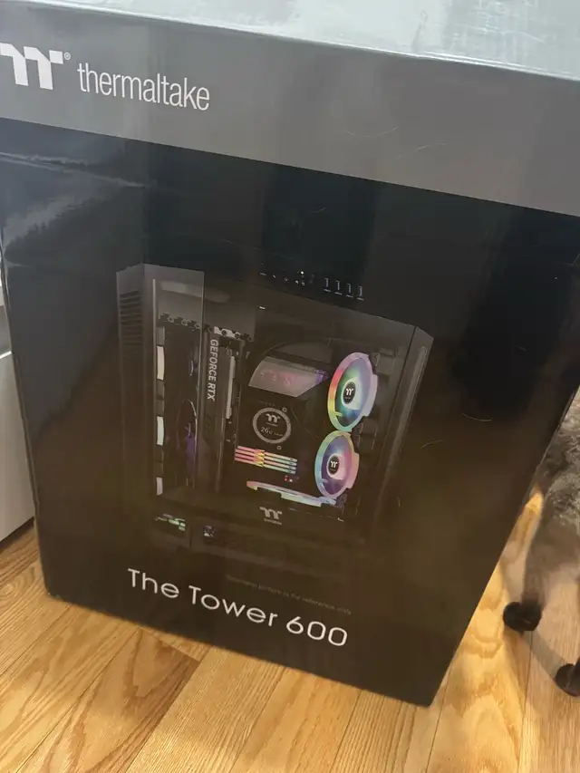 9800X3D minimal RGB all black custome gaming pc | Desktop Computers ...