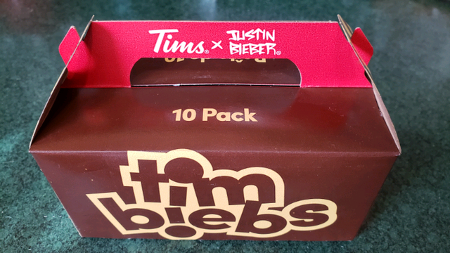 TIM HORTONS TIM BIEBS BOX | Arts & Collectibles | Edmonton | Free local ...