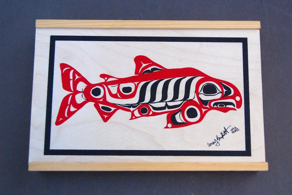 Pacific Indigenous Artwork Box (Haida) - Corey Bulpitt | Arts ...
