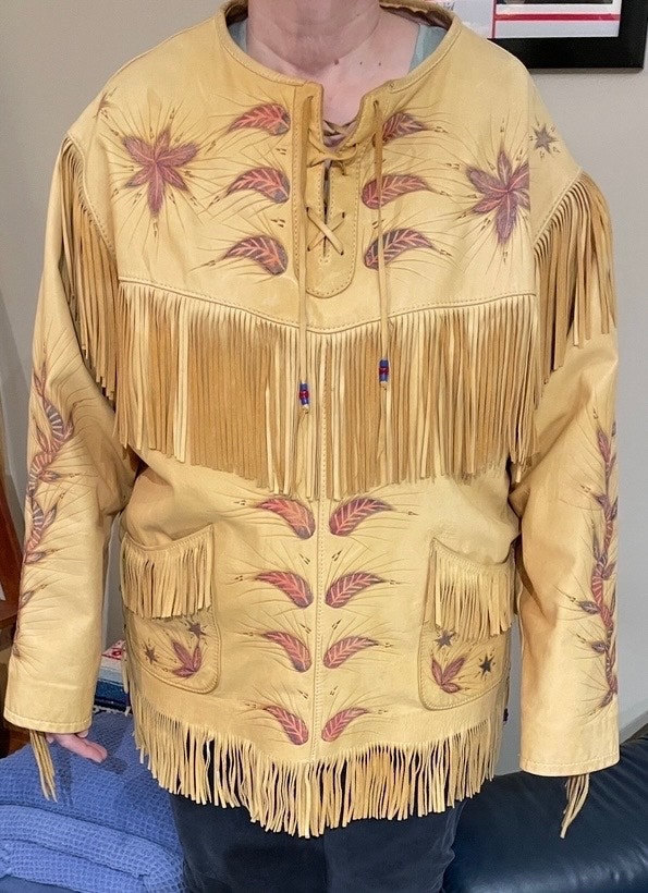 World Renowned Native Artist Jos Binne Leather Jacket. 1/1 | Arts ...