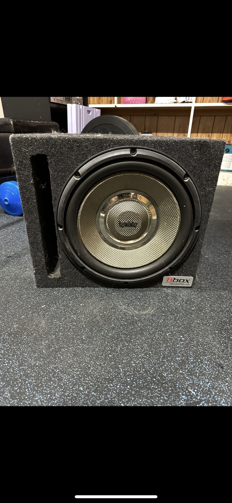 infinity kappa 12” subwoofer with professionally built box | Speakers ...