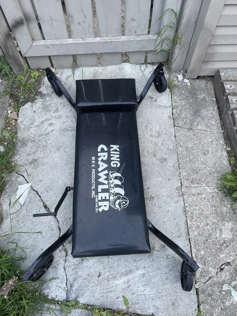 King Crawler Mechanic's Creeper with Lever | Ladders & Scaffolding ...