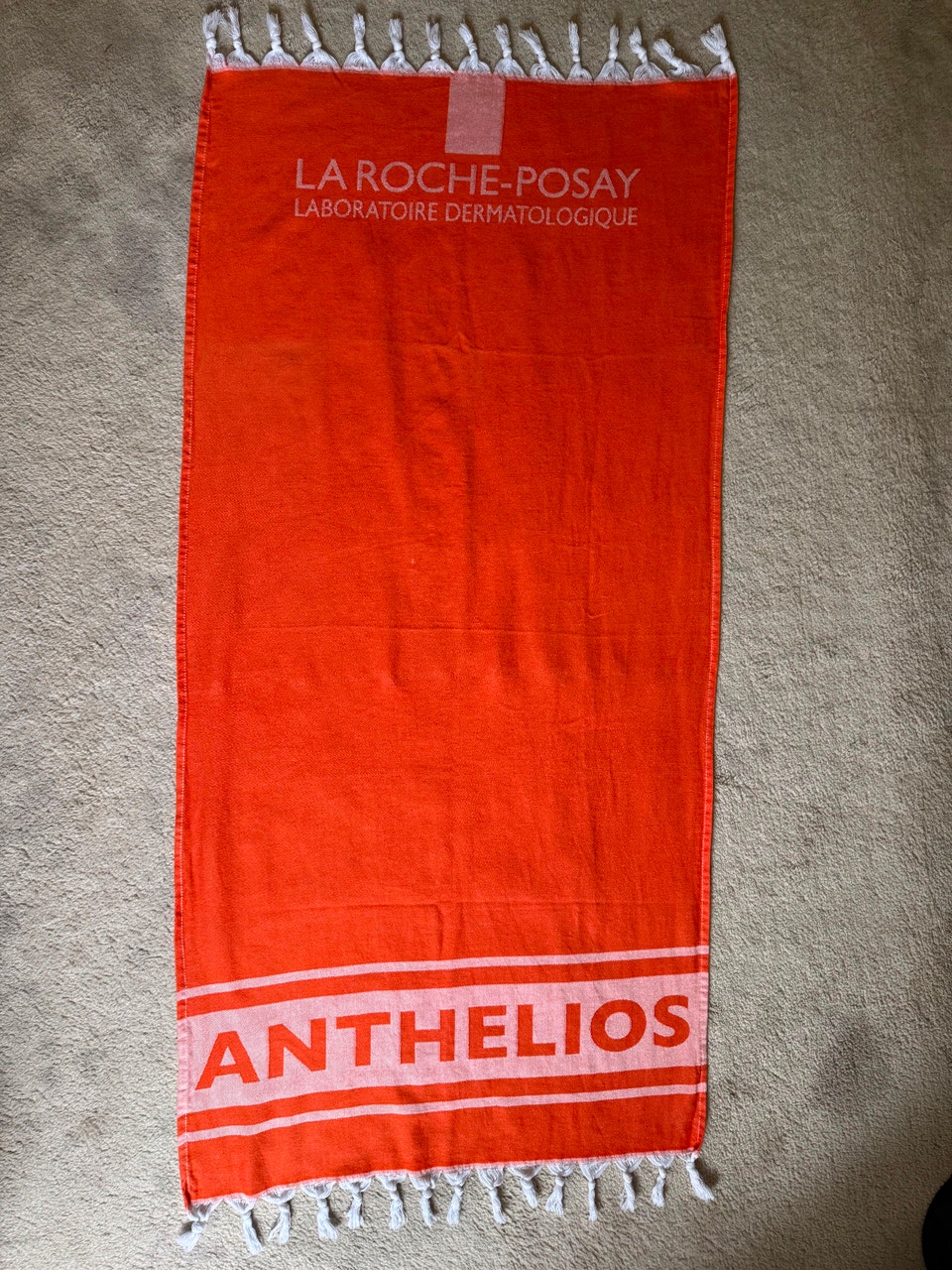 New Collectible La Roche-Posay Anthelios Beach Blanket, Orange | Arts ...