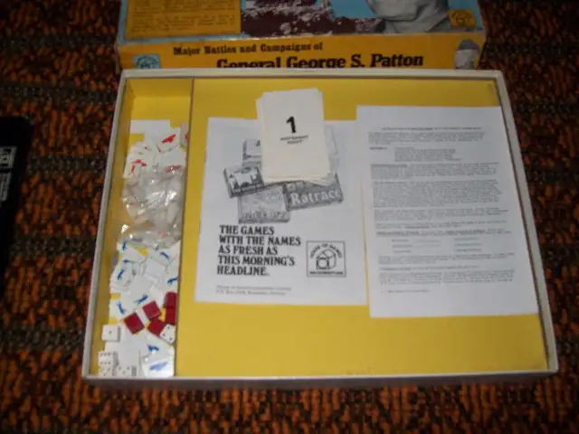 Major Battles and Compaigns of General George S. Patton Board | Arts ...