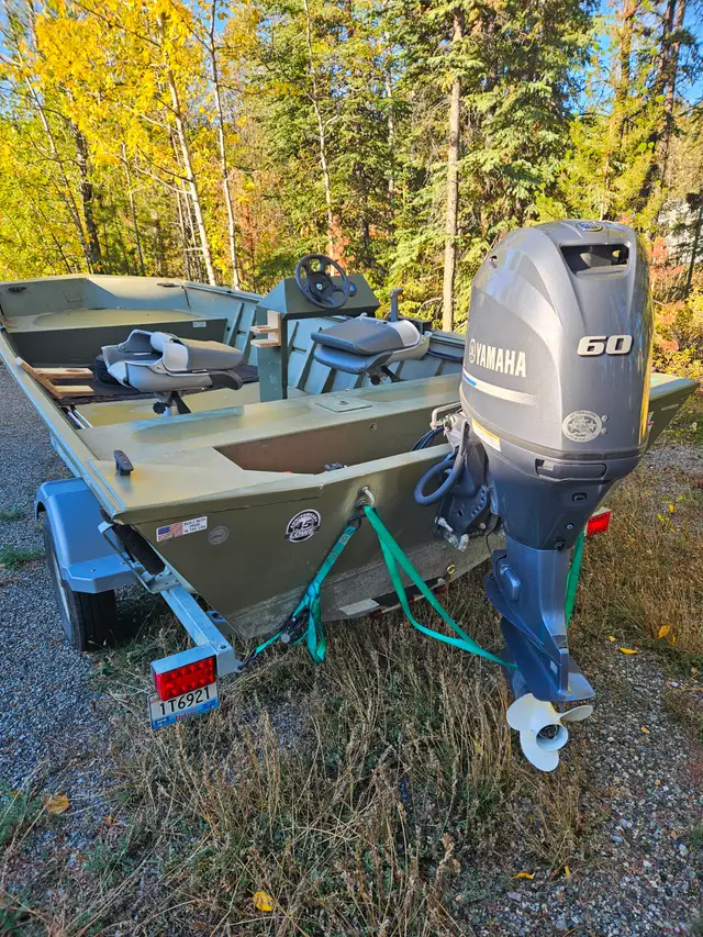 18 foot Lowe Roughneck boat, OBO | Powerboats & Motorboats | Whitehorse ...
