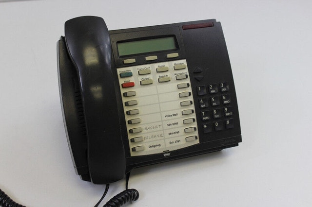 1 BLACK MITEL SUPERSET 4025 DIGITAL PHONE 9132-025-200-NA | Home Phones ...