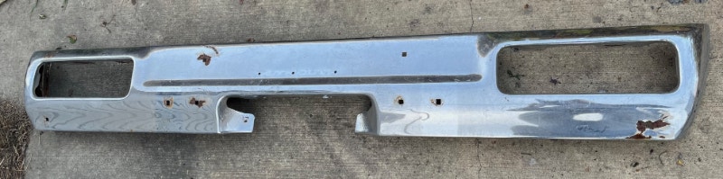 1973-74 Plymouth Roadrunner rear bumper. | Auto Body Parts | Edmonton ...