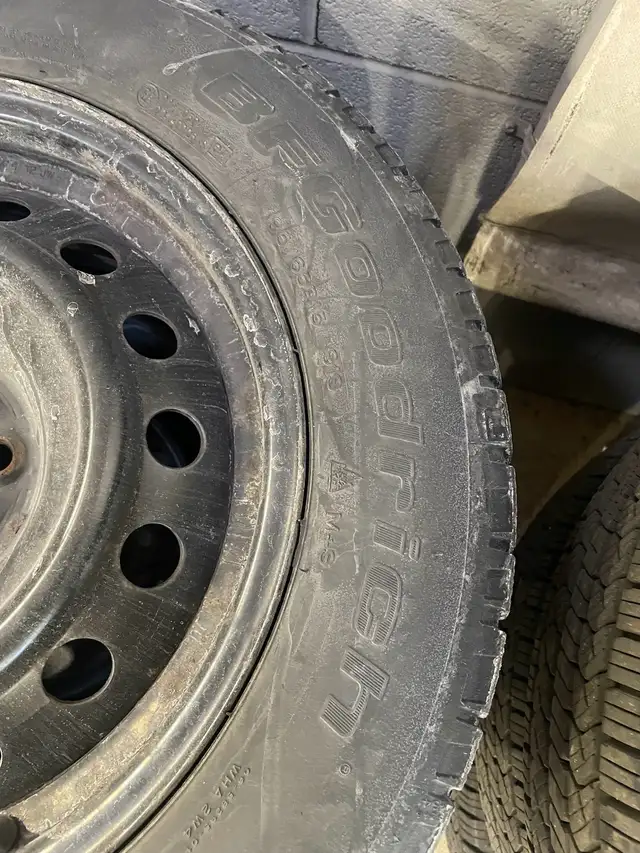 3 bf good rich winter tires with steel rims 195/65R15 ( | Tires & Rims ...