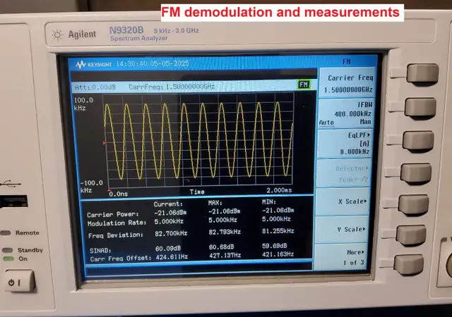 Agilent Keysight N9320B Spectrum Analyzer PA3/TG3/AMA/DMA/EMF | General ...