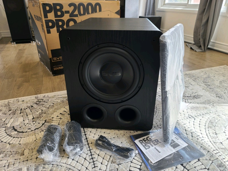 Svs pb-2000 pro 12" ported subwoofer 550w RMS | Speakers | City of ...