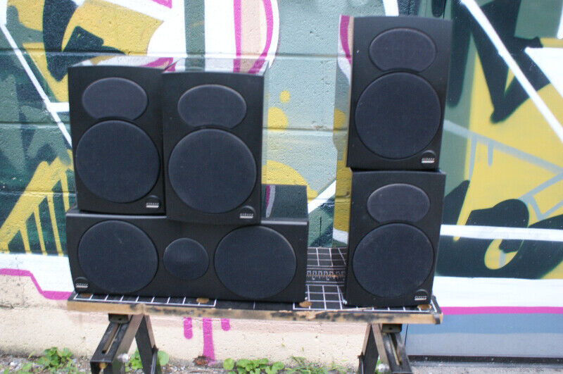 Athena Surround speaker set w/ powered subwoofer | Speakers | Kingston ...