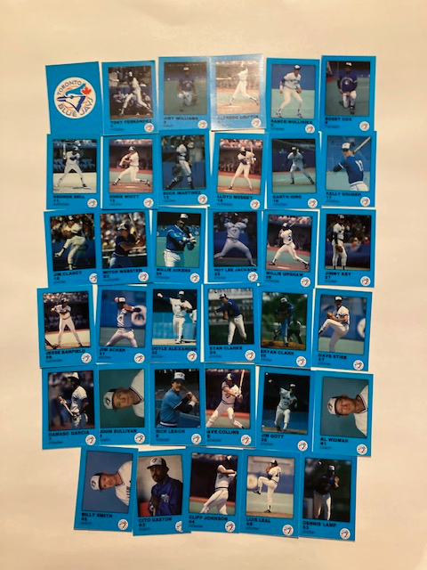 1984 Fire & Safety Toronto Blue Jays 36 Card Set | Arts & Collectibles ...