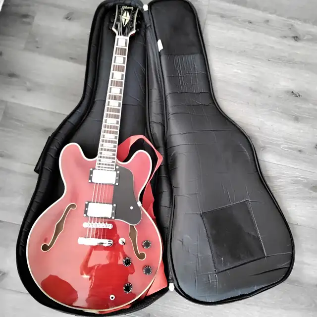 GIBSON HALLOW BODY ELECTRIC GUITAR A BUITTIFFULL COPY | Guitars | City ...