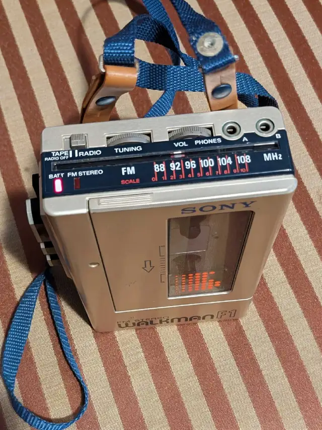 SONY WALKMAN WM-F1 CASSETTE PLAYER WITH FM STEREO | Stereo Systems ...