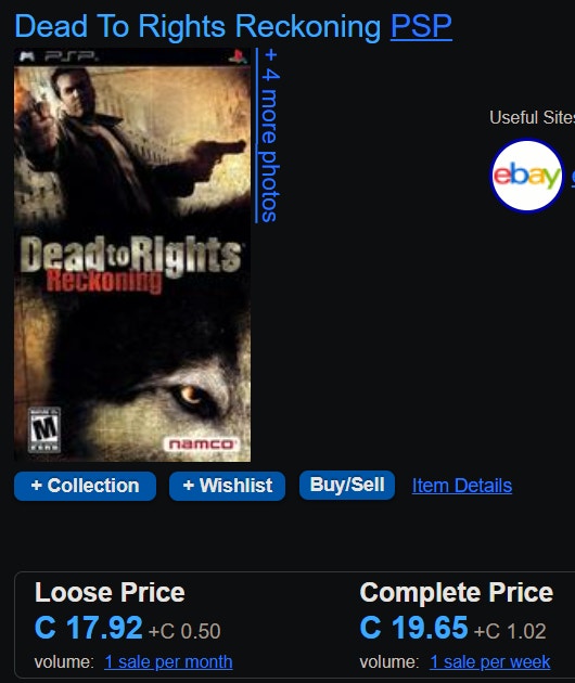 Sony PSP, Dead to rights reckoning,I have hundreds of games here | Sony ...