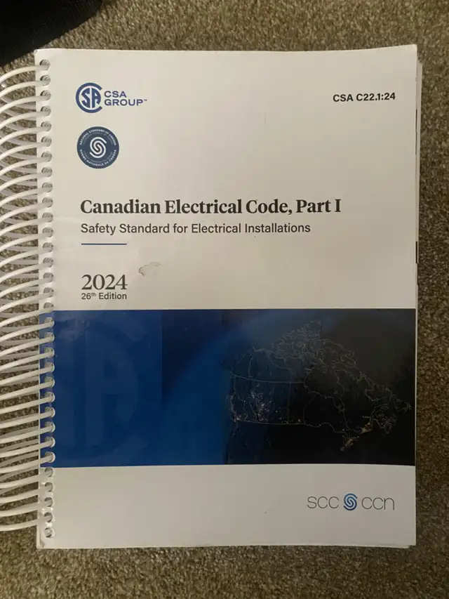 CEC Code Book 2024 and Electrical Residential Electrical Wiring ...