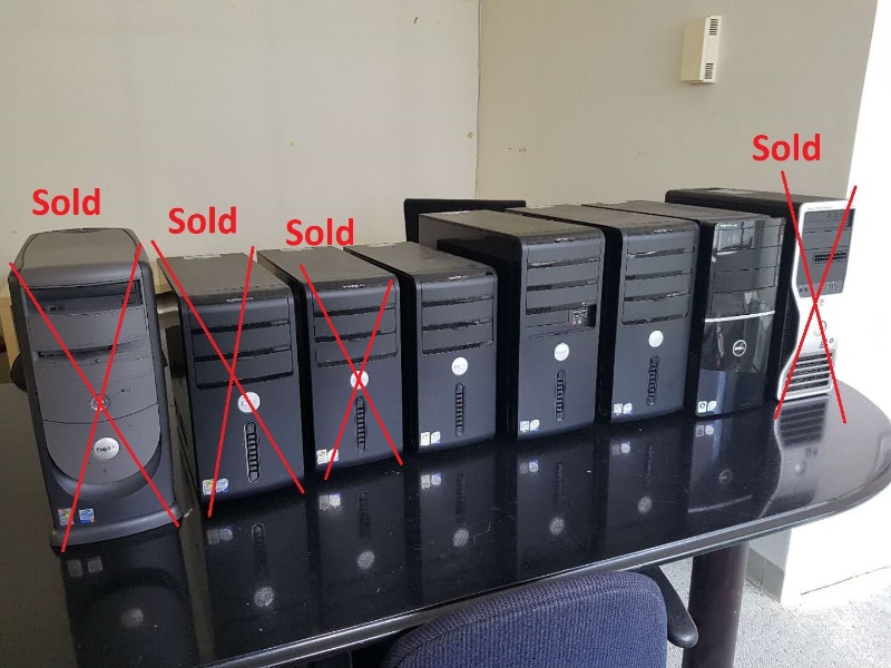 Varies Old Dell Computers for sale | Desktop Computers | City of ...