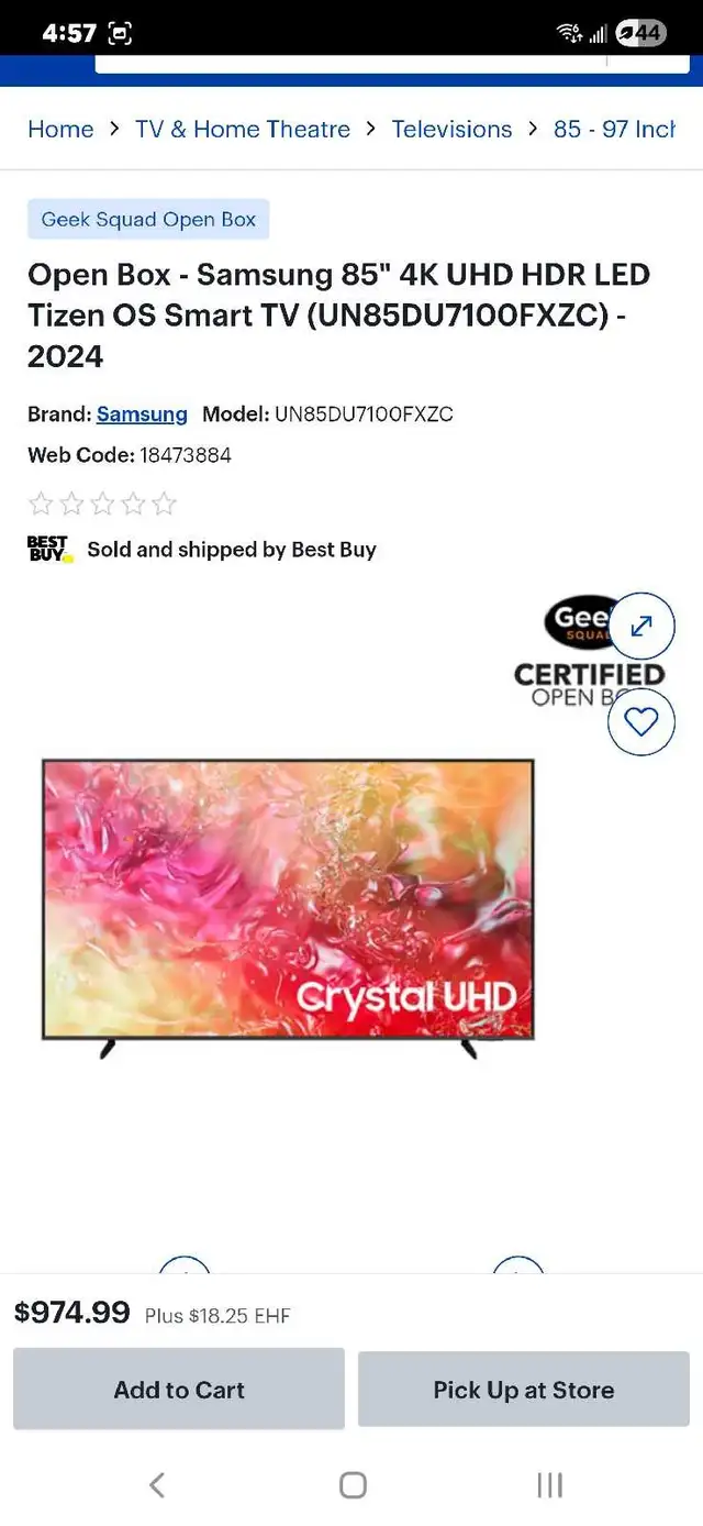 85 inch 4K Samsung smart TV and PS5 with box | Sony Playstation 5 ...