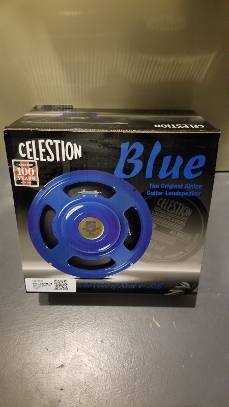 New Celestion Alnico Blue 12" 25W Guitar Speaker(s), 8 Ohm | Amps ...