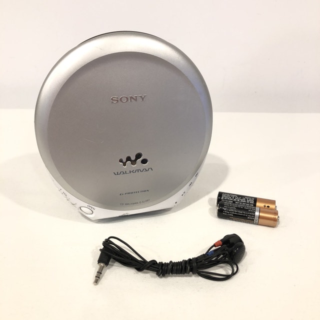 SONY D-EJ361 SILVER PORTABLE CD WALKMAN DISCMAN PLAYER WORKS | Chaînes ...
