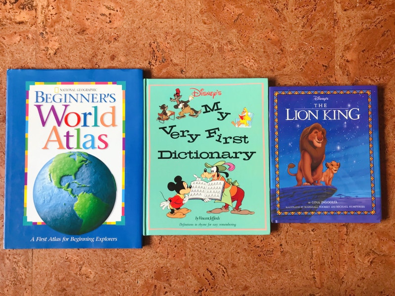Beginner’s World Atlas+My Very First Dictionary+The Lion King ...