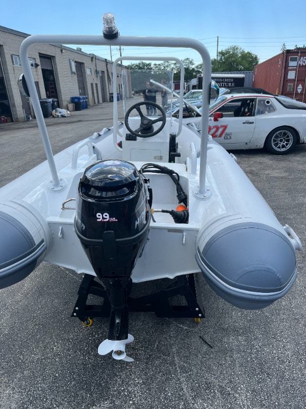 New 10 feet Center Console Aluminum Rib with Motor, CLEAR-OUT! | Other ...